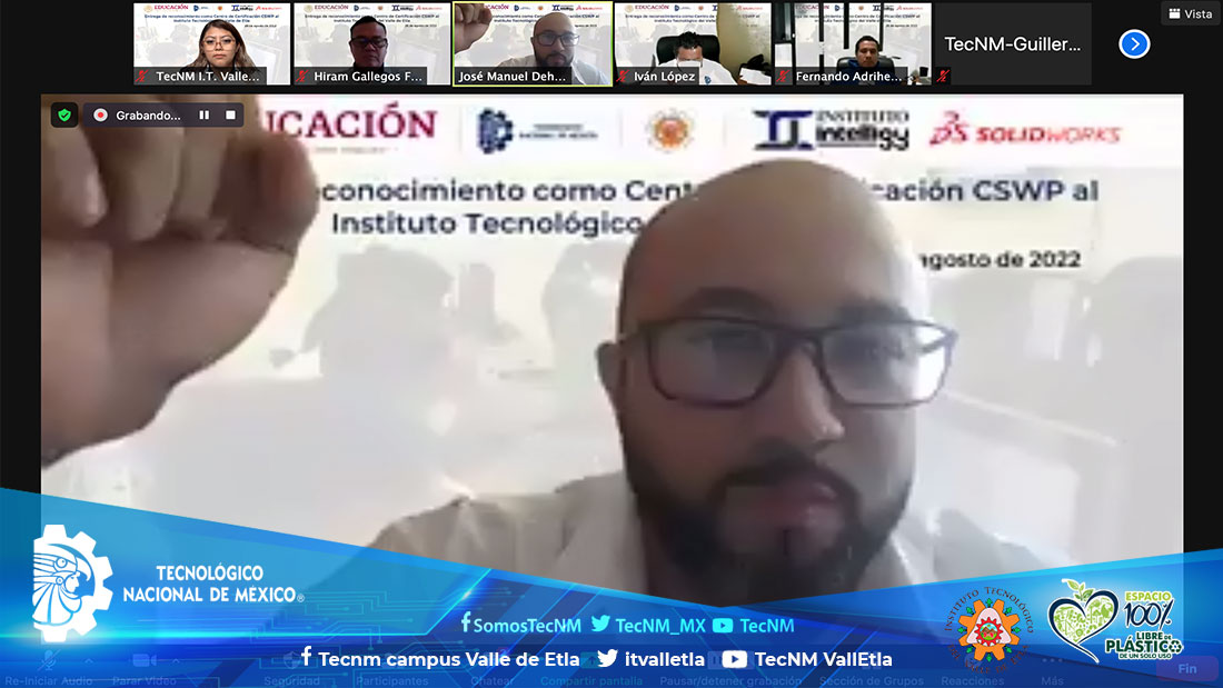 Recibe el TecNM campus Valle de Etla reconocimiento como centro ...